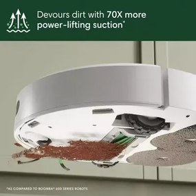 iRobot Roomba Plus 405 Combo + AutoWash dock bílá / Robotický vysavač