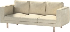 Potah na pohovku IKEA Norsborg 3-místná barva béžová látka lesklé, pletený vzor, vzorované