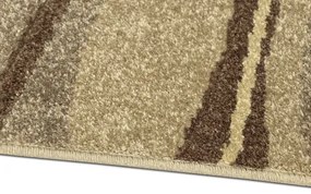 Koberce Breno Kusový koberec PORTLAND 1598/AY3D, Hnědá, Vícebarevné, 67 x 120 cm