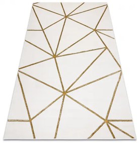 koberec EMERALD výhradní 1013 glamour, stylový geometrický krém / zla velikost 180x270 cm | krásné koberce cz