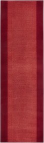 Hanse Home, Běhoun Basic 102499, 80x400, červená, chodba / předsíň
