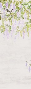 Vliesová fototapeta na zeď, květiny, stromy, Vistárie, DG4PAT1032-300, Wall Designs IV, Khroma by Masureel