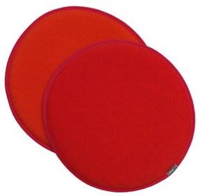 Vitra Sedák na židli Seat Dot, poppy red-orange