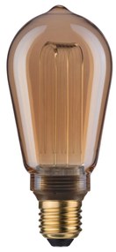 Paulmann 28879 Arc Inner Glow, zlatá dekorativní žárovka E27 LED 3,5W 1800K, průměr 6,4cm