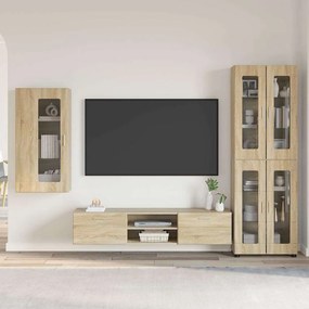 Sestava TV skříněk FLORIN 3 ks Sonoma dub Kompozitní dřevo 3397946
