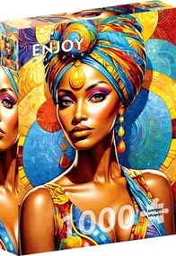 ENJOY Puzzle Africká kráska / 1000 dílků / od 14 let