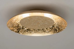 Stropní designové LED svítidlo do ložnice Blown Gold