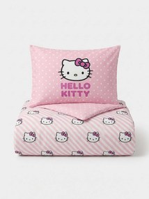 Sinsay - Sada povlečení Hello Kitty - pastelová růžová