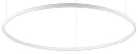 Ideal Lux LED Závěsné svítidlo Oracle slim round 4000k, Ø 90 Barva: Bílá