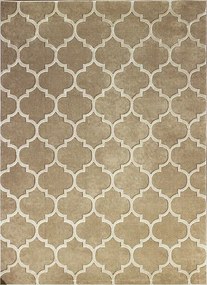 Berfin Dywany, Kusový koberec Elite 17391 Beige, 80x150, béžová, kancelář