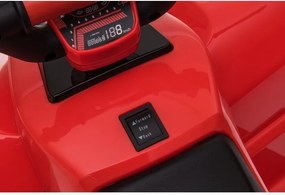 LEAN CARS Elektrická čtyřkolka XMX612, červená