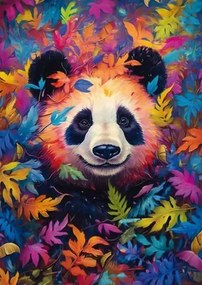 SCHMIDT Puzzle Panda v duhovém lese / 1000 dílků / od 12 let