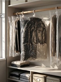 Sinsay - Vakuové úložné sáčky 2 pack - bílá