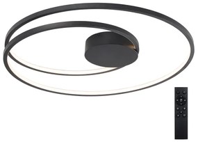 Brilagi- LED Stmívat. stropní svítidlo TWISTER LED/105W/230V pr.100 cm černá+DO