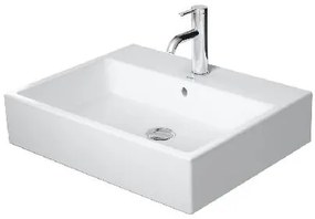 Duravit Vero Air - Umyvadlo nábytkové 600x470 mm, s přepadem, otvor pro baterii, bílá 2350600027