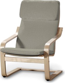 Sedák na křeslo IKEA Poäng barva béžová látka pletený vzor