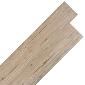 Samolepící podlahová krytina PVC 5,02 m² 2 mm dub hnědý,  245173
