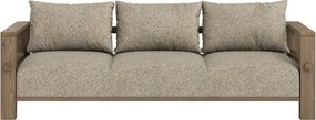 Šedá pohovka 225 cm Bare – Karup