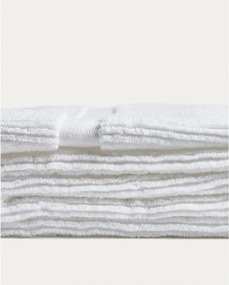 Bílá froté bavlněná osuška 70x140 cm Olvira – Kave Home