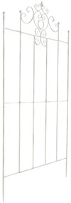 Mřížka na popínavé rostliny Paula - 180 x 85,5 cm - Bílá antik