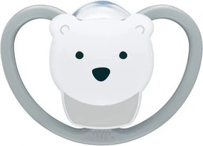 Dudlík NUK Perfect Match Air POLAR BEAR 6-18m 1ks box velikost 6-18 m