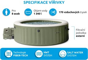 Intex | Vířivý bazén Pure Spa Bubble HWS 8 NP | 11400293