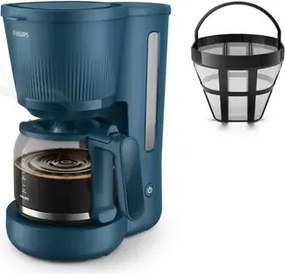 Philips HD7411/70 modrá / kávovar na překapávanou kávu / 1080 W / 1.3L
