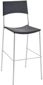Barová židle Grosseto  - Černá