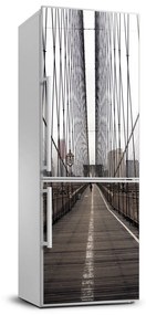 Wallmuralia Tapeta nálepka na ledničku Brooklynský most 60x180 cm
