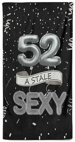 Osuška Stále sexy – černá (věk: 52)