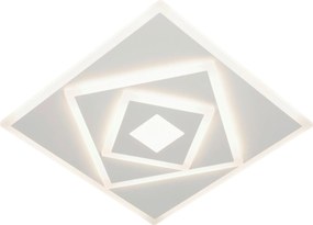 XXXLutz STROPNÍ LED SVÍTIDLO, 40/40/6 cm Novel - Online Only svítidla - 003783001301