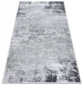 Moderní kusový koberec MEFE 6182 Beton šedý Rozměr: 80x150 cm