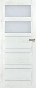 Interiérové dveře vasco doors BRAGA model 3 Průchozí rozměr: 80 x 197 cm, Orientace dveří: Pravé dveře, Dekor: Dub Viking