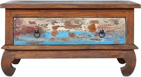 Konferenční stolek 80 x 50 x 40 cm recyklované teakové dřevo 289057