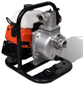 vidaXL Benzínové vodní čerpadlo 2taktní 1,2 kW 0,95 l