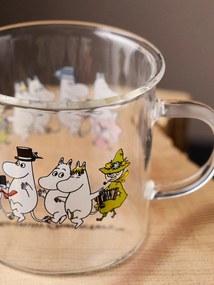 Sinsay - Skleněný hrnek s uchem The Moomins - vícebarevná