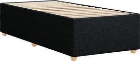 Rám postele bez matrací černá 90x190 cm textil 3284696