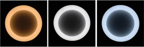 LED lustr Ecolite NEST WMKL02R-40W/LED-SED šedá 3000-6500K s dálkovým ovladačem