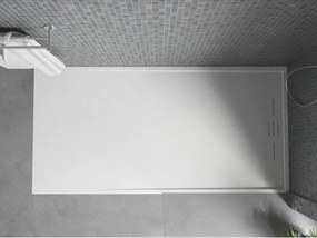 Mexen Amon, SMC obdélníková sprchová vanička 160 x 80 cm, bílá, 4F108016