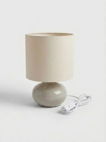 Sinsay - Stolní lampa s látkovým stínidlem - béžová