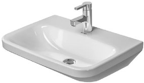Duravit DuraStyle - Umyvadlo Med, 60x44 cm, bez otvoru pro baterii, bílá 2324600070