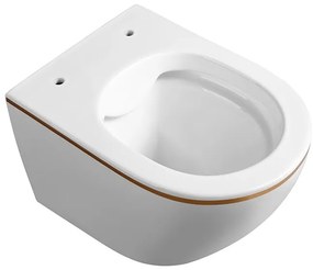 BPS-koupelny Podomítkový modul Geberit DuoFix s WC mísou MU-WH-GL-RIM-03 + ovládací tlačítko Delta 50 chrom