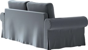 Potah na pohovku IKEA Backabro,  3-místná, rozkládací barva šedá látka sametová