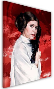 Gario Obraz na plátně Star Wars, portrét Leia - Dmitry Belov Rozměry: 40 x 60 cm