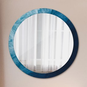 Kulaté dekorativní zrcadlo na zeď Abstraktní umění fi 100 cm