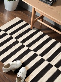Hanse Home, Běhoun Vika 106207 Black White, 80x200, černobílá, ložnice