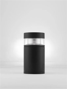 NV 9026123 Venkovní sloupkové svítidlo TALA černý hliník a akryl LED 12W 3000K 100-240V 180st. IP54 - NOVA LUCE