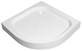 BPS-koupelny Čtvrtkruhová akrylátová sprchová vanička HYD-RSV-SXL01C 100x100 bílá