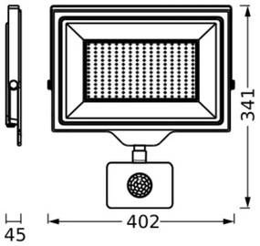 Ledvance - LED Venkovní reflektor se senzorem FLOODLIGHT LED/200W/230V IP65