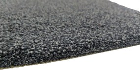 Lano, Metrážový koberec Supersoft 850 tm. šedý, šíře 4m, šedá, ab (mřížka), kancelář